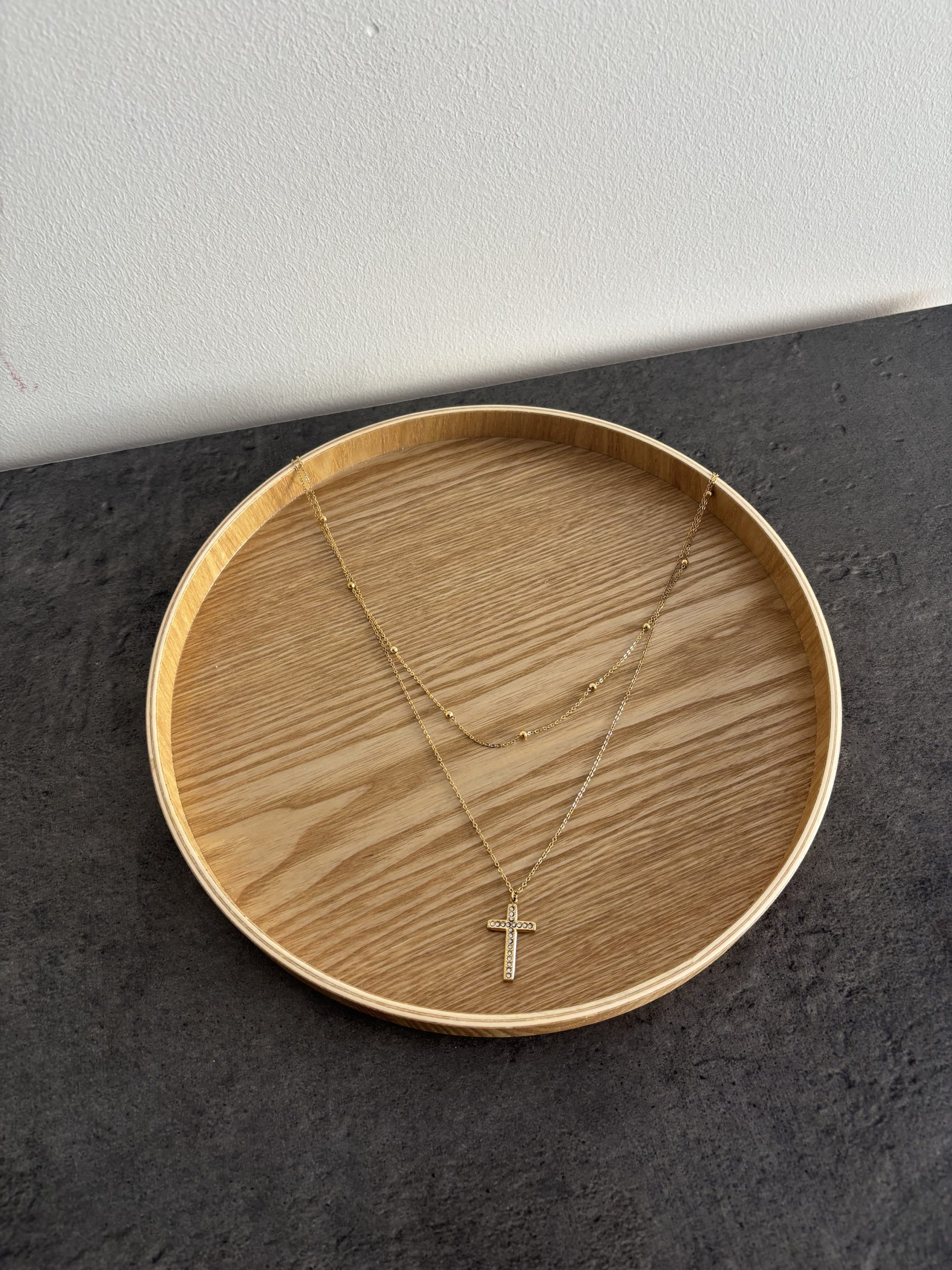 Collier Shanna doré – Mmelcreaa